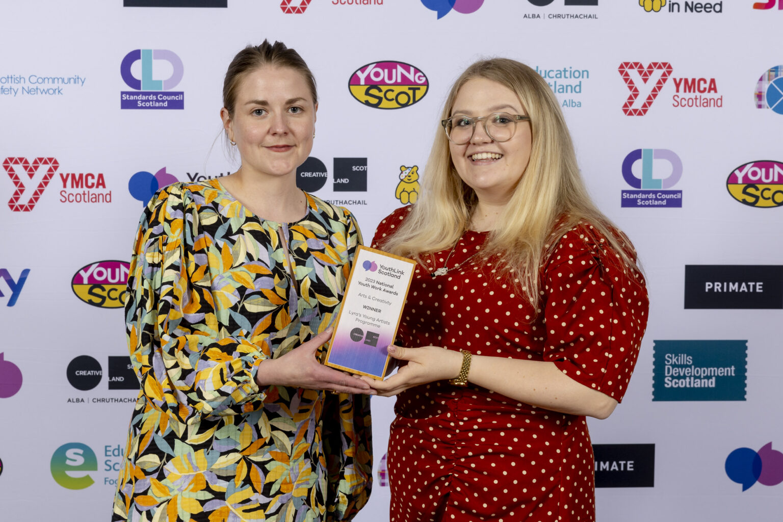 National Youth Work Awards Winners 2023 | YouthLink Scotland
