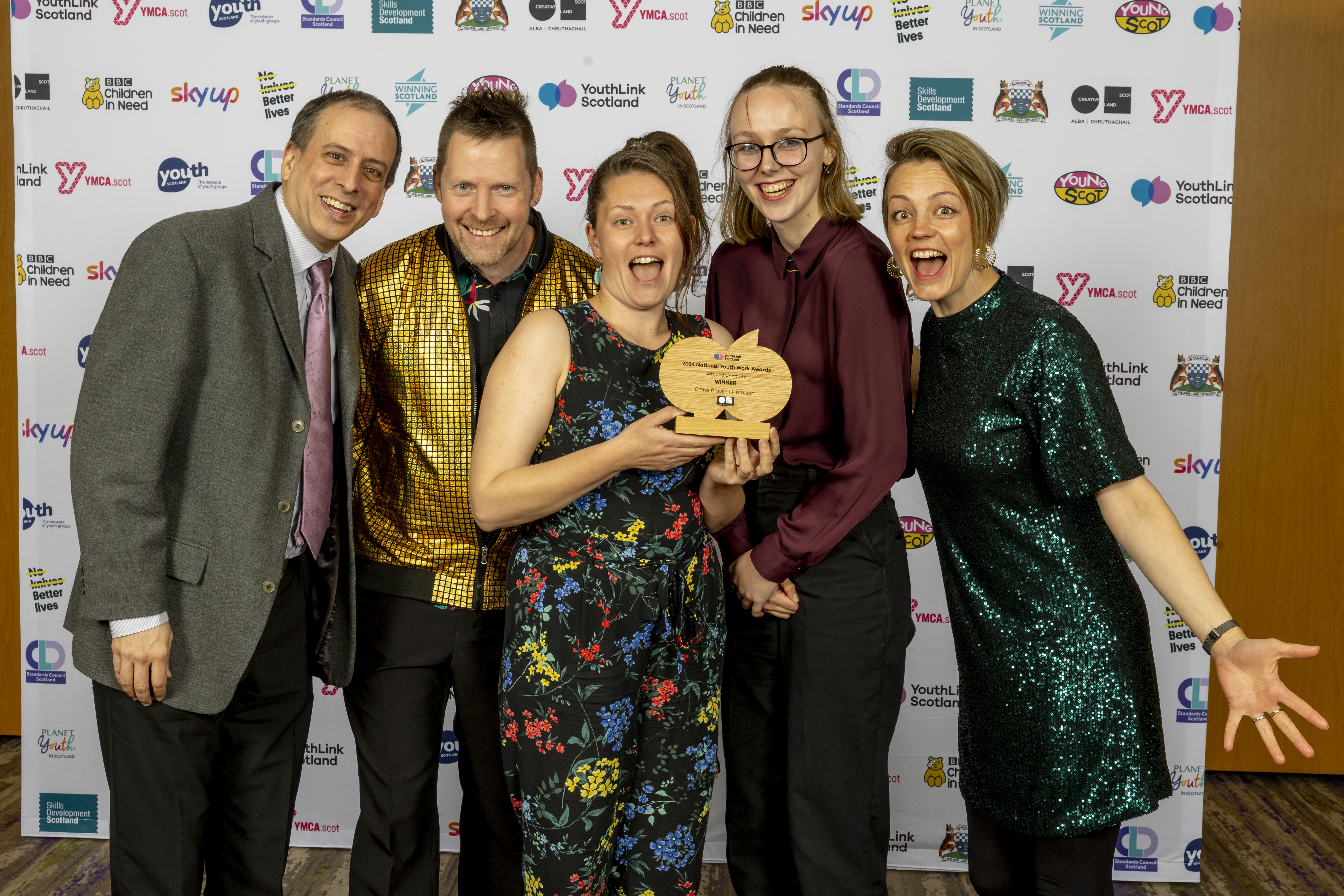 National Youth Work Awards Winners 2024 | YouthLink Scotland