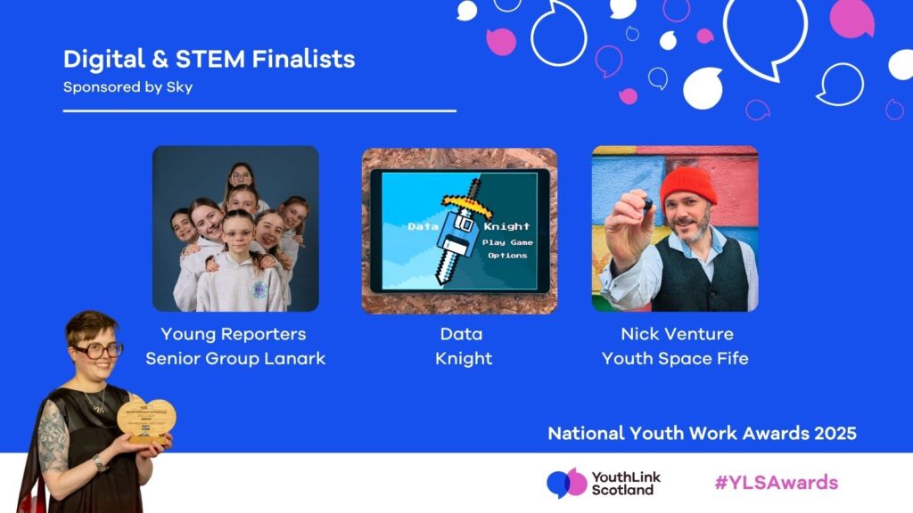Meet the finalists: Digital & STEM | YouthLink Scotland
