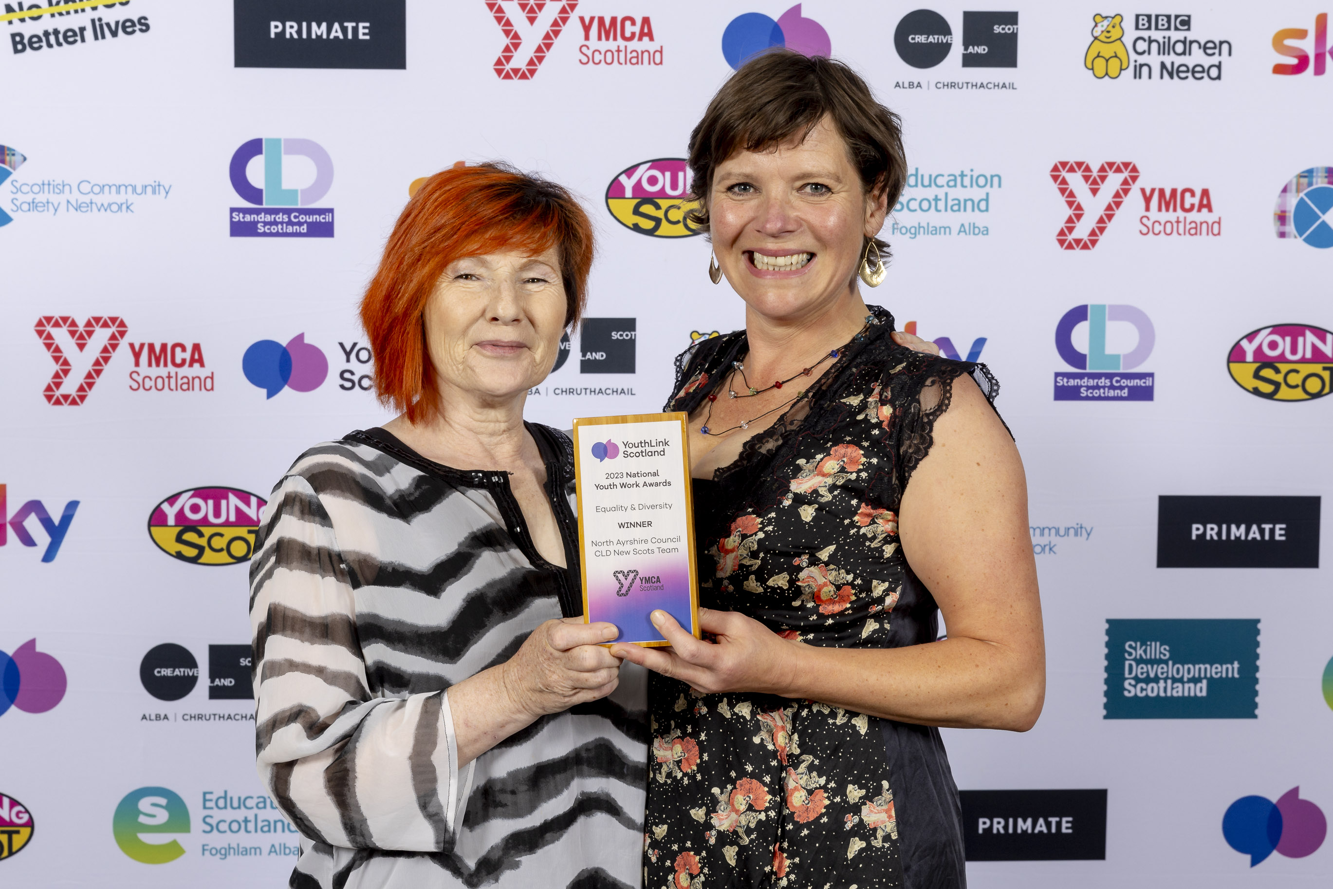 National Youth Work Awards Winners 2023 | YouthLink Scotland