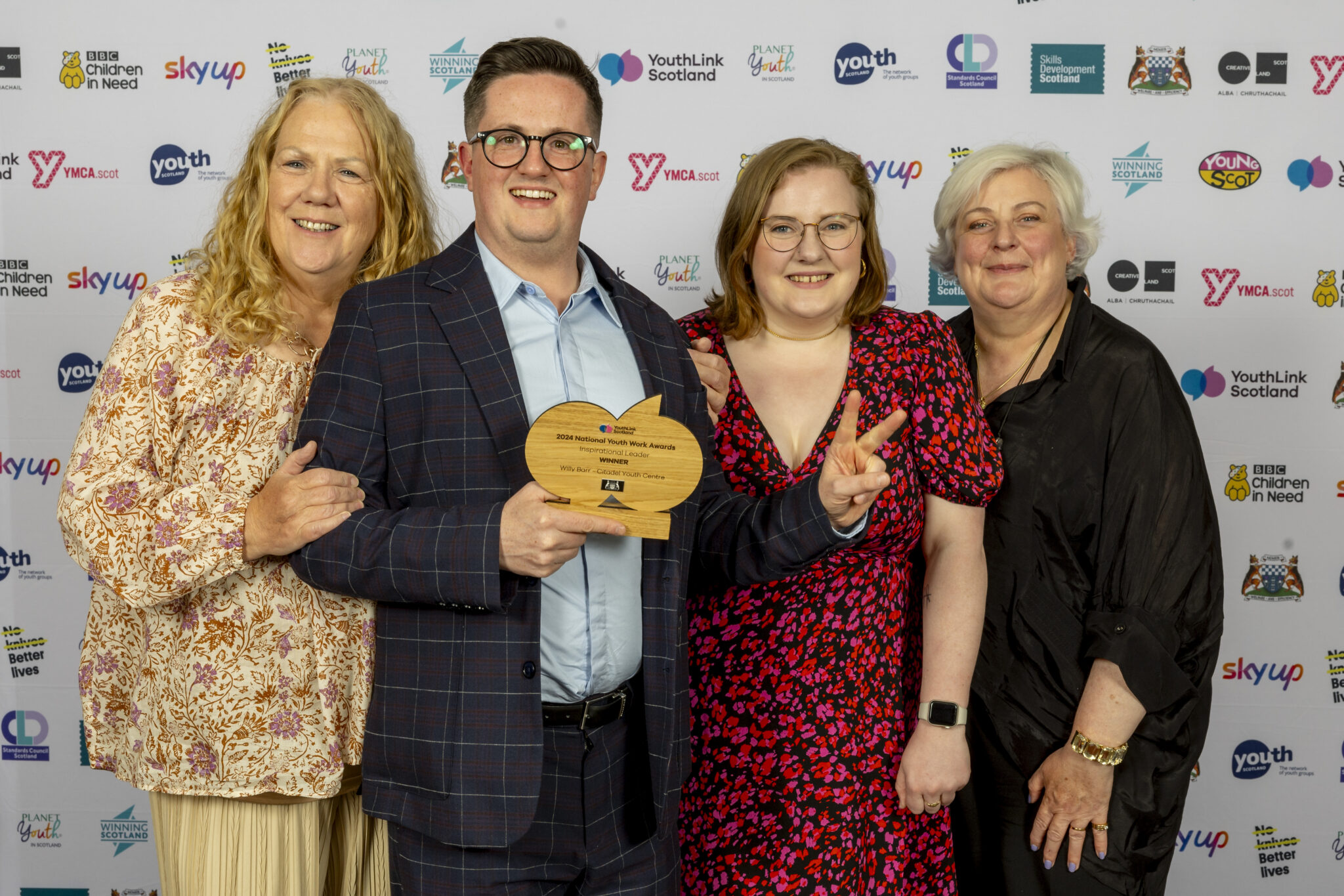 National Youth Work Awards Winners 2024 | YouthLink Scotland