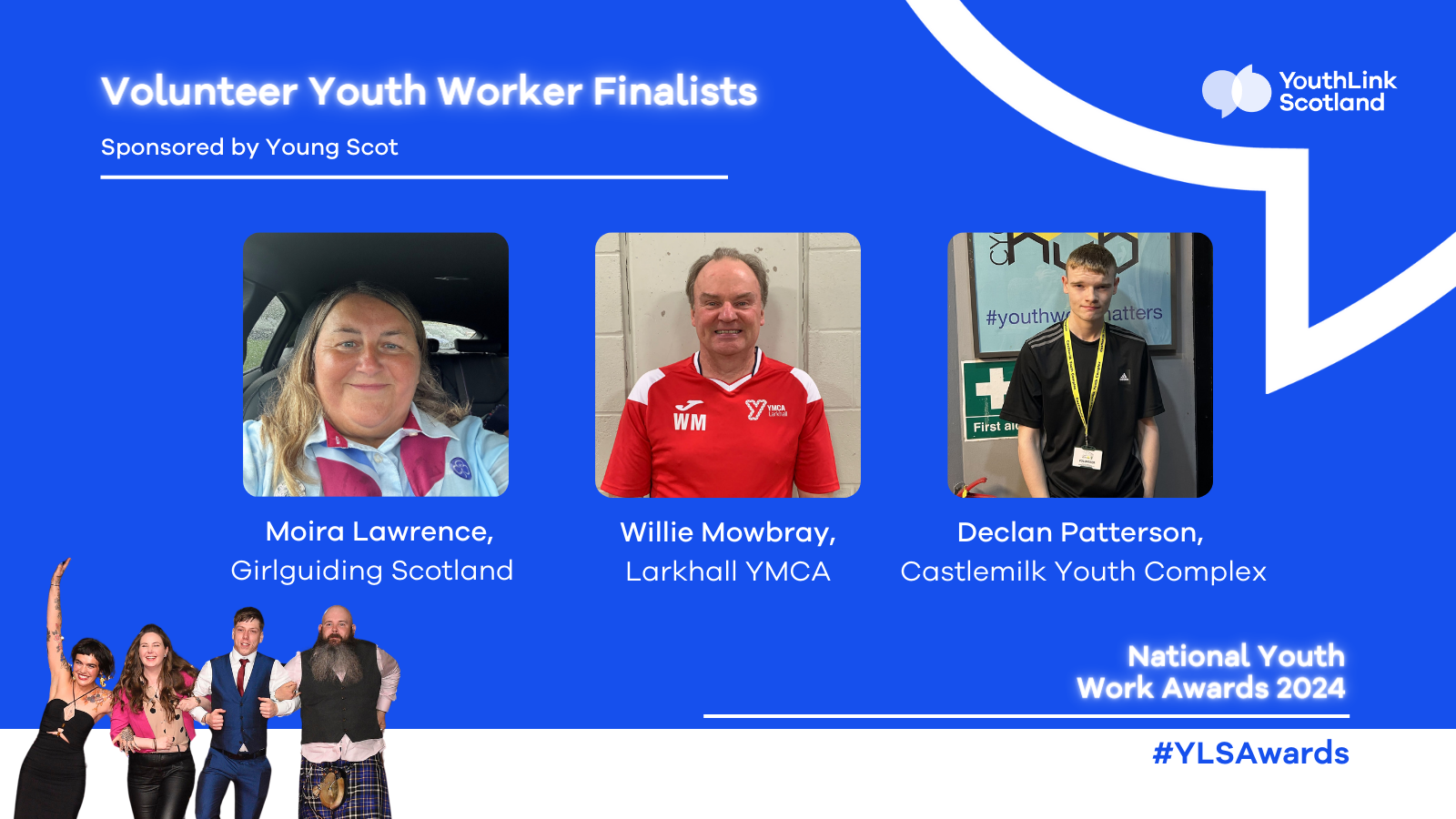 Awards 2024 - Volunteer Youth Worker | YouthLink Scotland