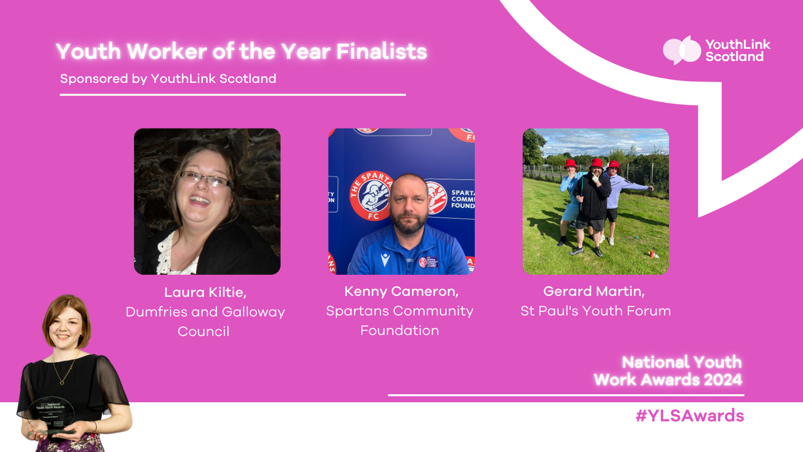 Awards 2024 - Youth Worker of the Year | YouthLink Scotland