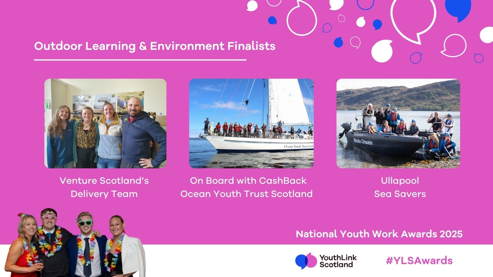 Meet the finalists: Outdoor Learning & Environment | YouthLink Scotland