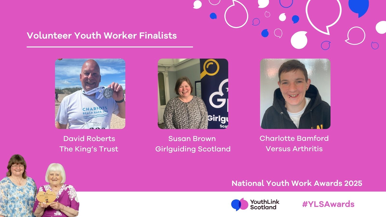 Meet the finalists: Volunteer Youth Worker | YouthLink Scotland