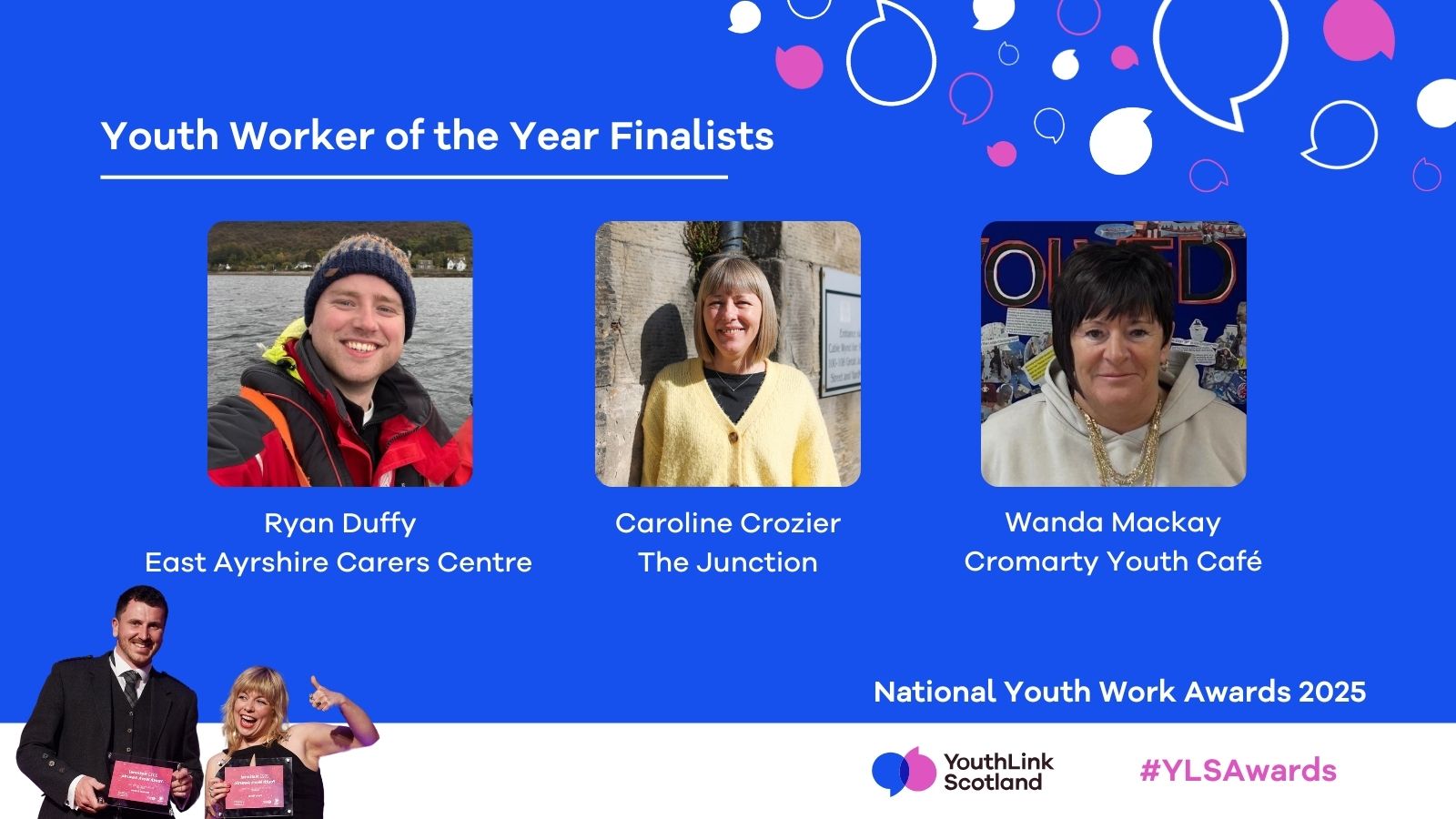 Meet the finalists: Youth Worker of the Year | YouthLink Scotland